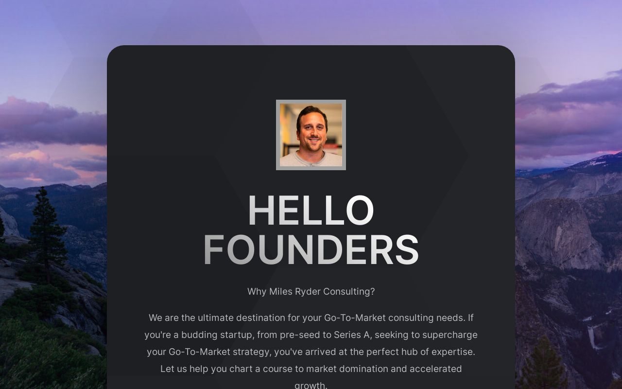 Miles Ryder Consulting